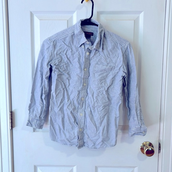 Cherokee | Shirts & Tops | Boys Pin Striped Button Down Shirt | Poshmark